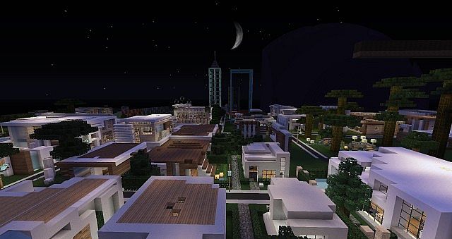 skyline Minecraft Map