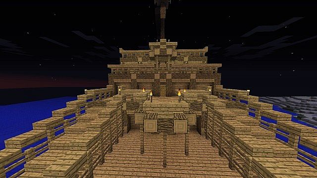 Destiny's Bounty, Very Detailed Ship Minecraft Map