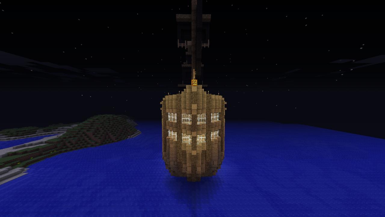 Destiny's Bounty, Very Detailed Ship Minecraft Map