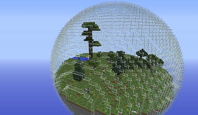 Mega Sphere Survival Minecraft Map