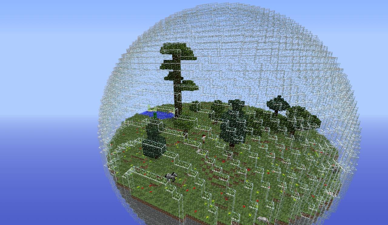 Mega Sphere Survival Minecraft Map