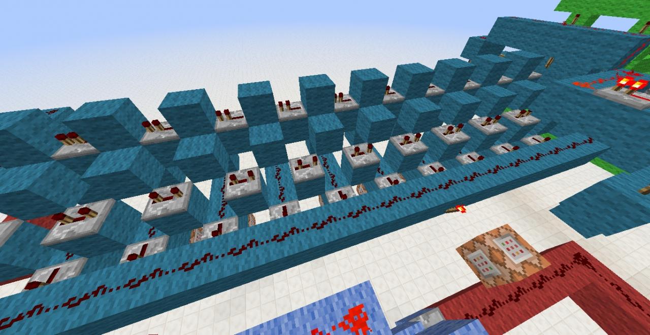 Minecraft Redstone Minigame: Tower Defense Minecraft Map