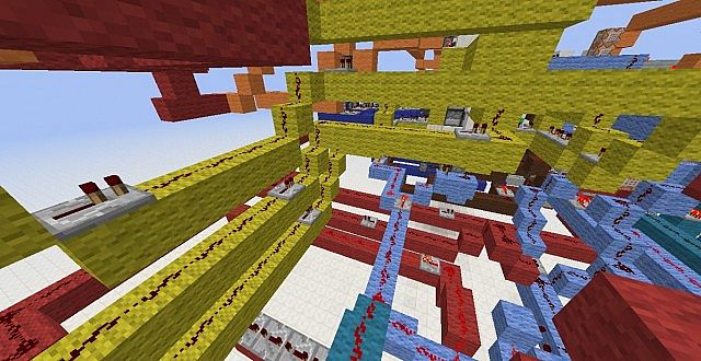 Minecraft Redstone Minigame: Tower Defense Minecraft Map