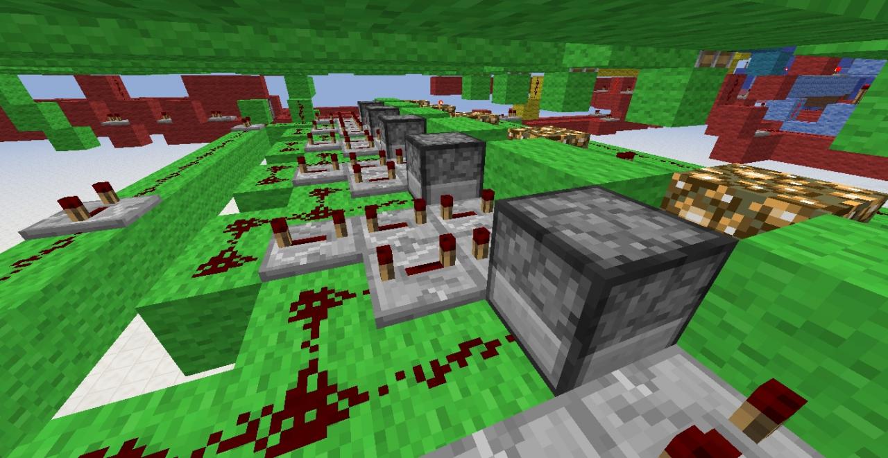 Minecraft Redstone Minigame: Tower Defense Minecraft Map