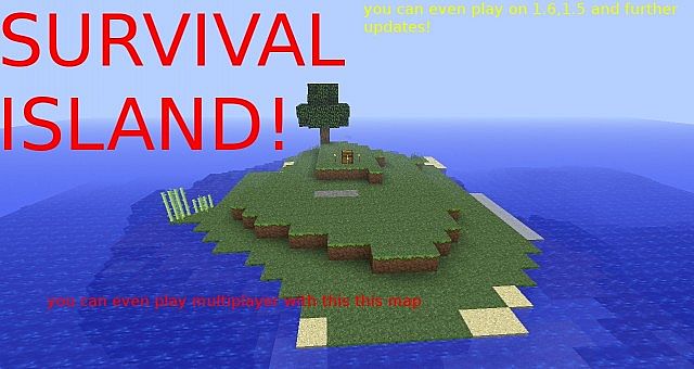 survival island Minecraft Map