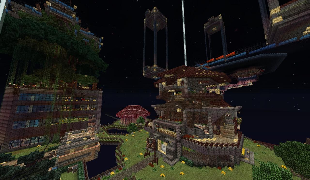 Massive Skyblock Project Minecraft Map