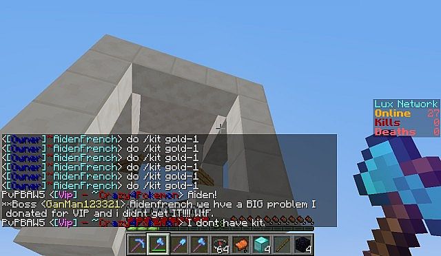 Lux PvP Server (Looking for Staff Members!!!)[Hurry before the spots ...