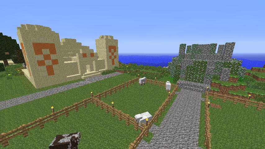 Ultimate Big Village Minecraft Map