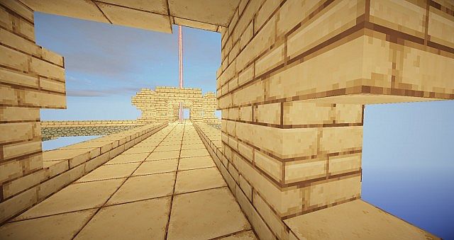 [Simple] SandStone Spawn! Minecraft Map