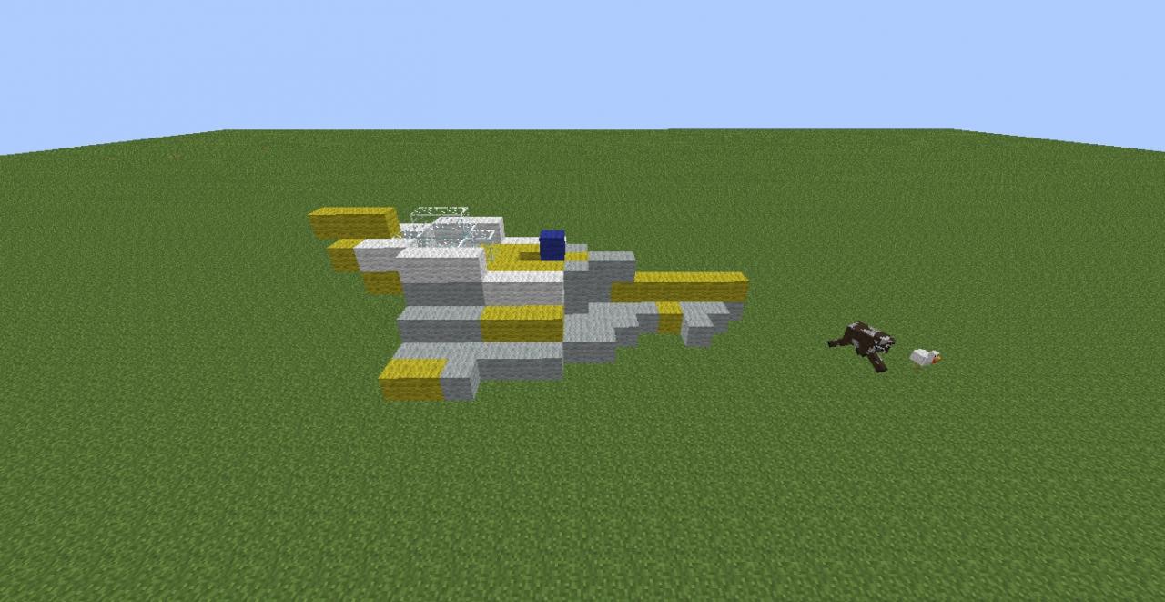 Star Wars Anakin Skywalker’s Jedi Starfighter Minecraft Map