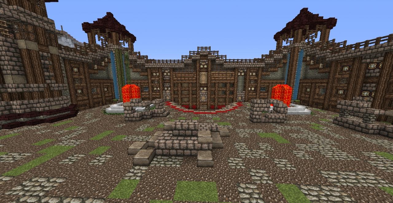 Arabic Style Capture the Flag Arena Minecraft Map