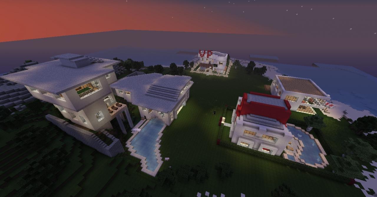 Modern Island Minecraft Map