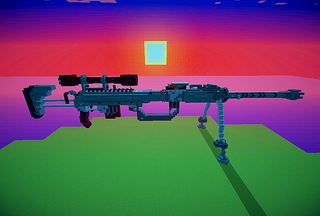 My Version Of the MW2-Sniper: Intervention Minecraft Project