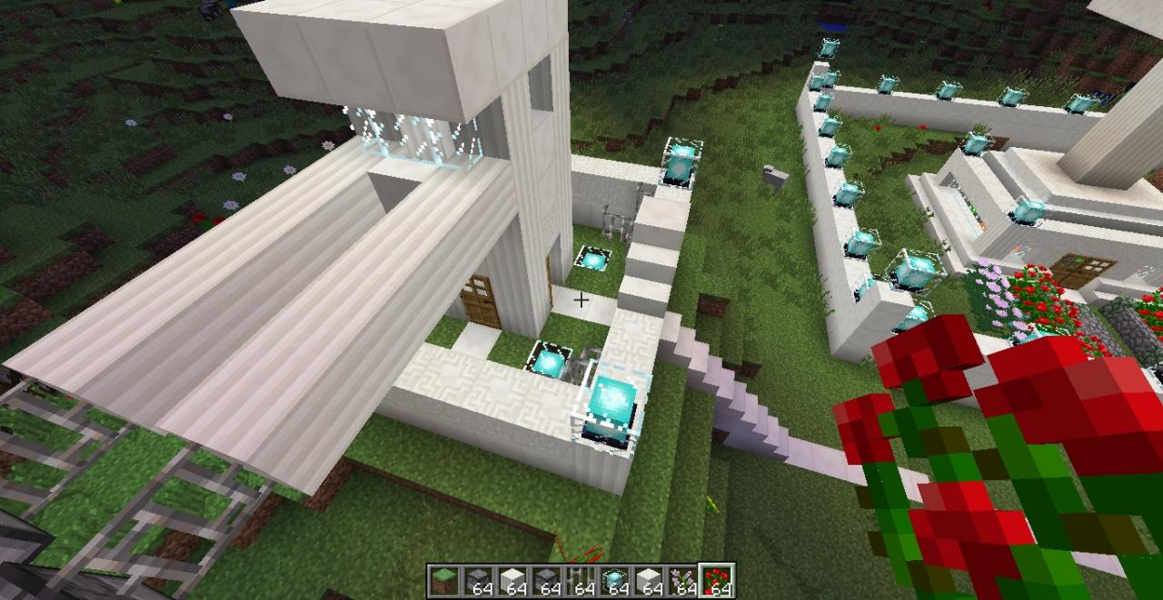 Futurist Battle Outpost (13w36a) Minecraft Map