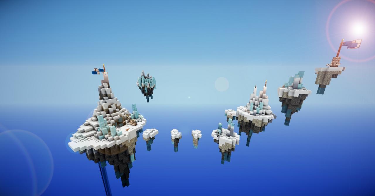 Floating Islands Parkour Minecraft Map