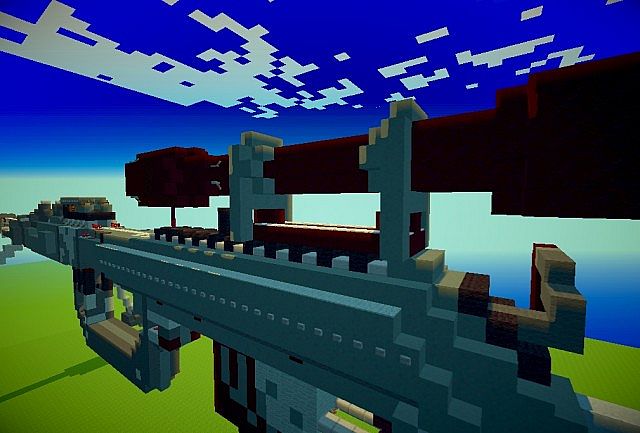 My Version Of the MW2-Sniper: Intervention Minecraft Map