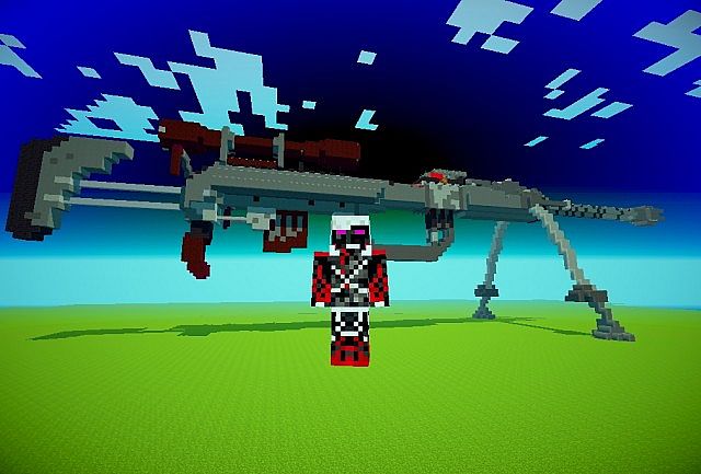 My Version Of the MW2-Sniper: Intervention Minecraft Map