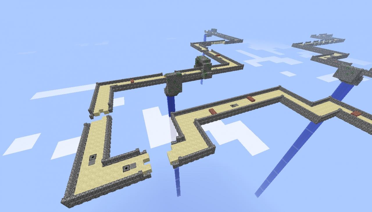 [Temple Run 2] Awesome Jump&Run Map ! Minecraft Map