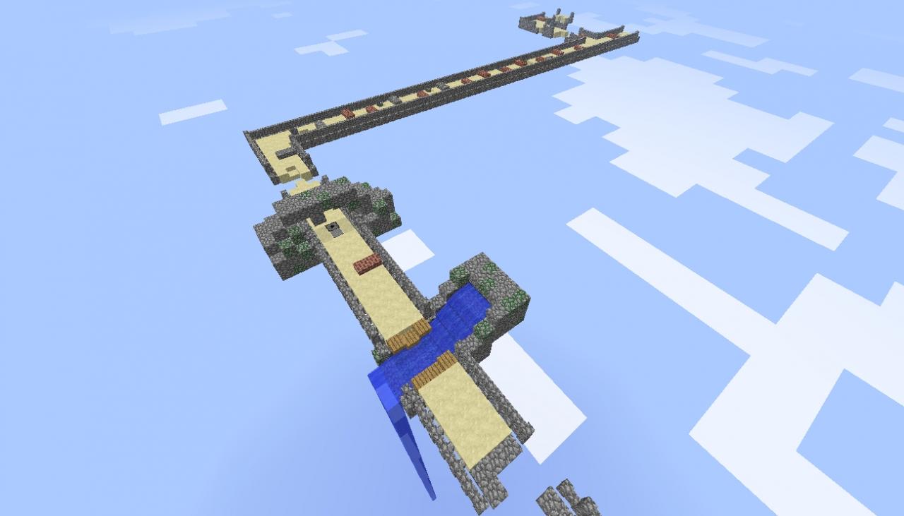 [Temple Run 2] Awesome Jump&Run Map ! Minecraft Map