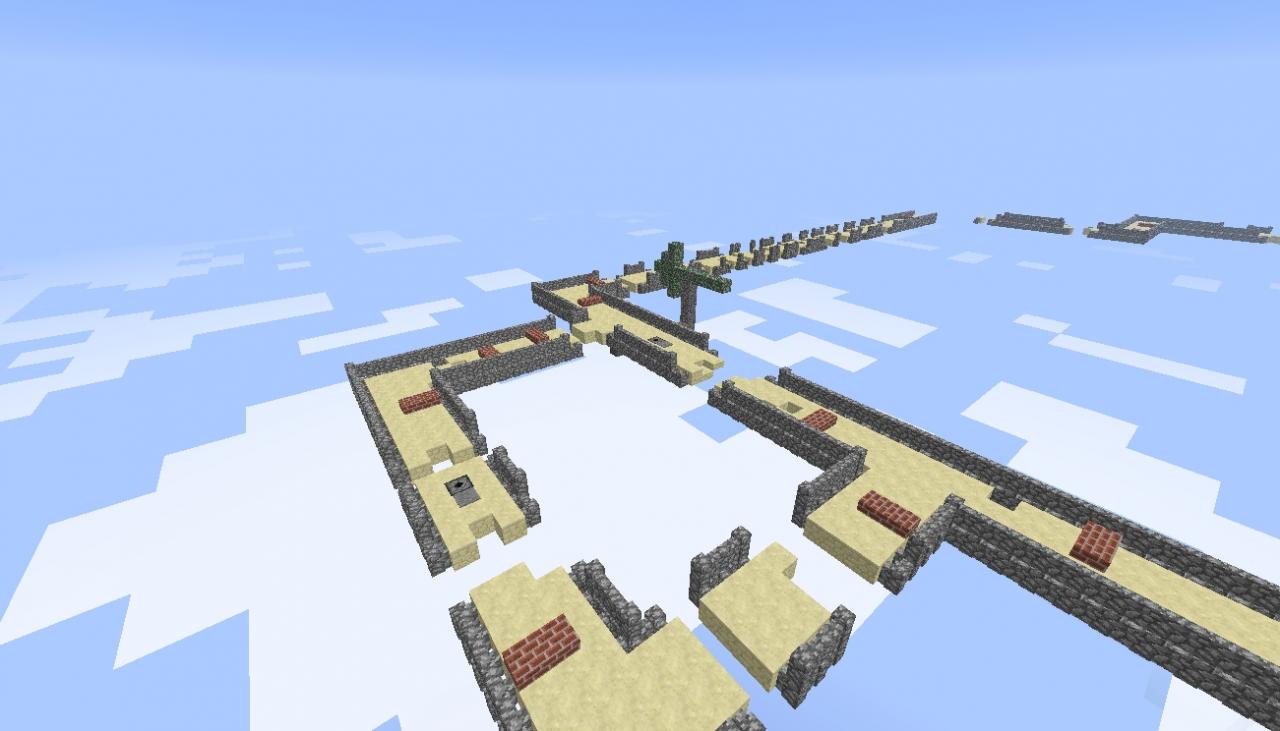 [Temple Run 2] Awesome Jump&Run Map ! Minecraft Map