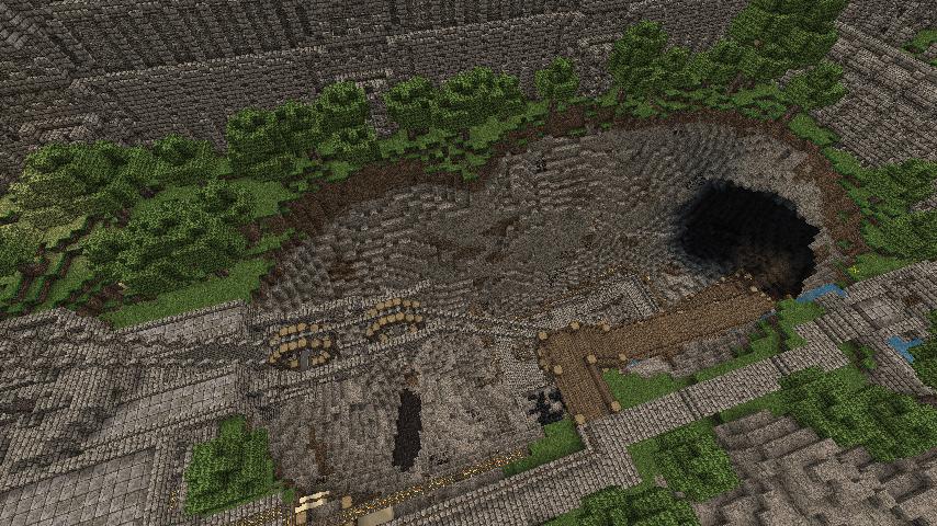dwarf city Minecraft Map