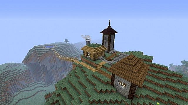 Mountain Village Minecraft Project