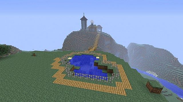 Mountain Village Minecraft Project