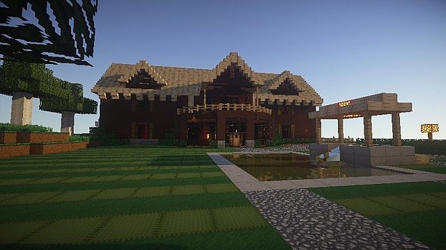 Modern Mainson. Minecraft Map