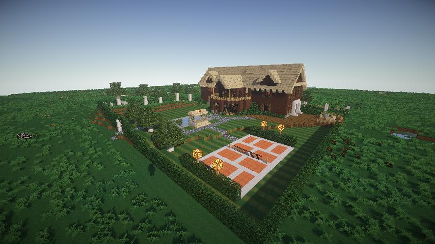 Modern Mainson. Minecraft Map