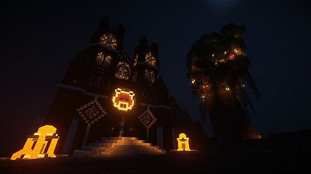 Nether Temple whit Dungeon. [Nether Contest] Minecraft Map