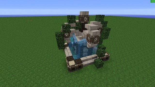 forest fountains pack Minecraft Map