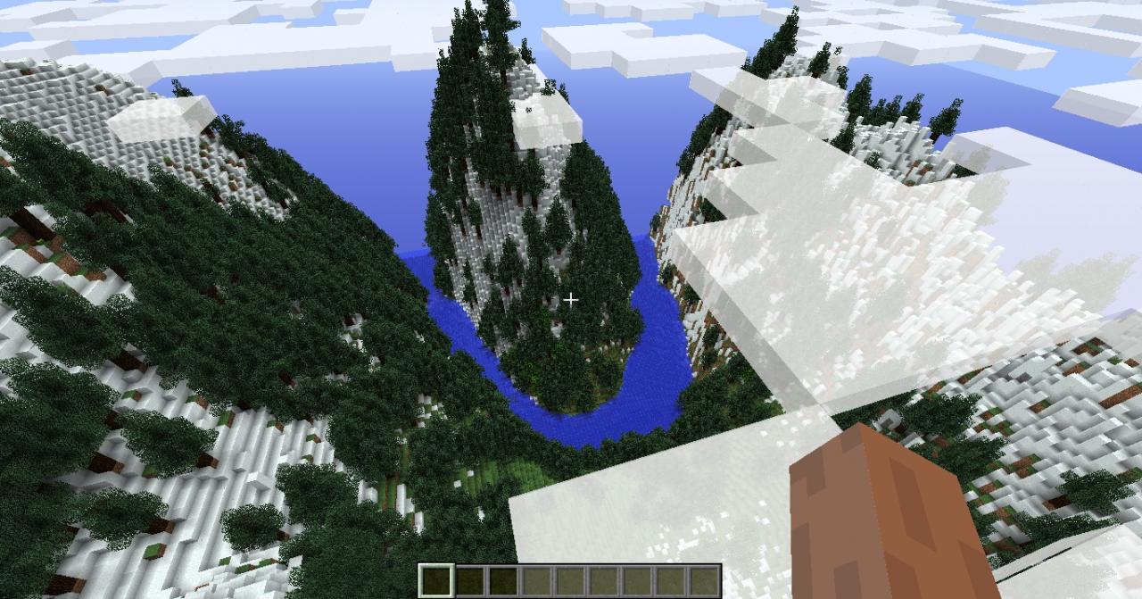 Snowy Mountains Map Minecraft Map