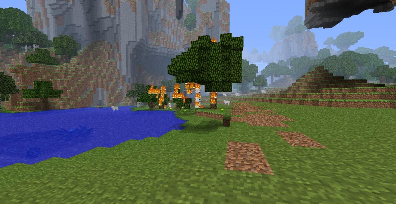 Beta 1.7.3 Mansion Minecraft Map