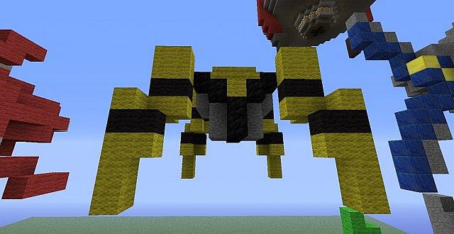 Space Invaders Revamped Minecraft Map