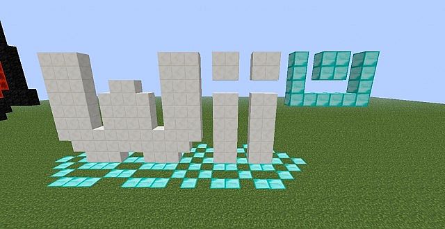 Wii U logo Minecraft Map
