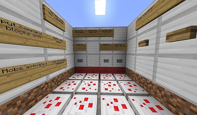 The Bridge Minigame Minecraft Map
