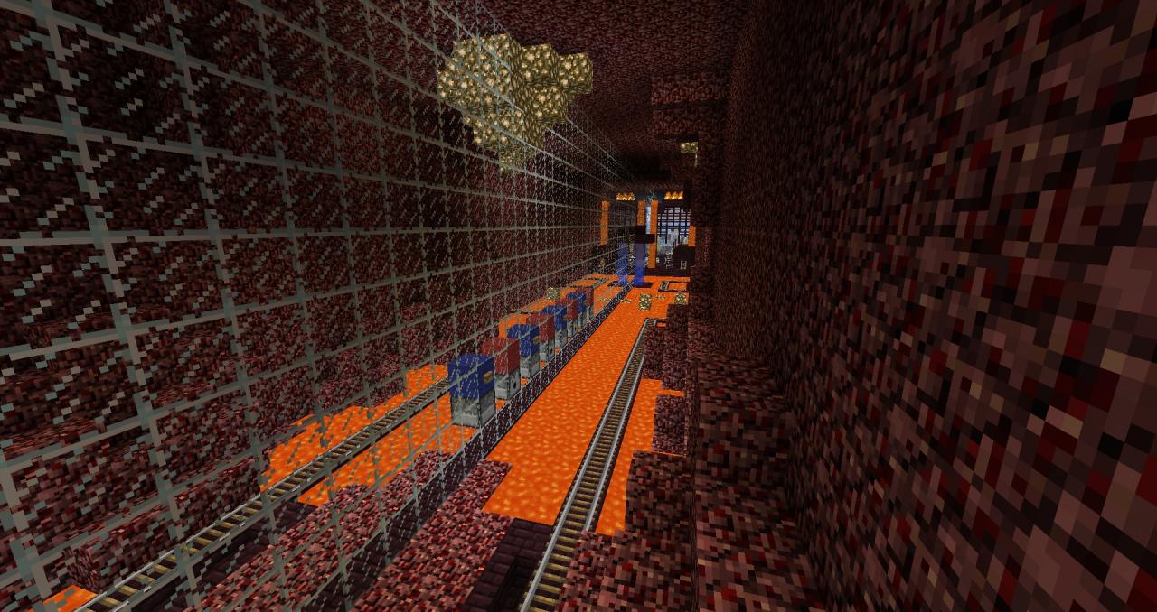 Team Minecart Payload Race Minecraft Map