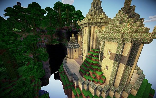 Angel island survival Minecraft Map