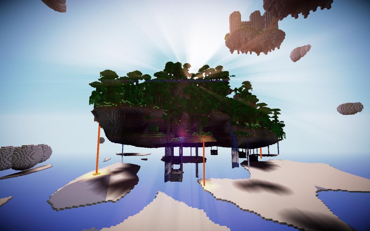 Angel island survival Minecraft Map