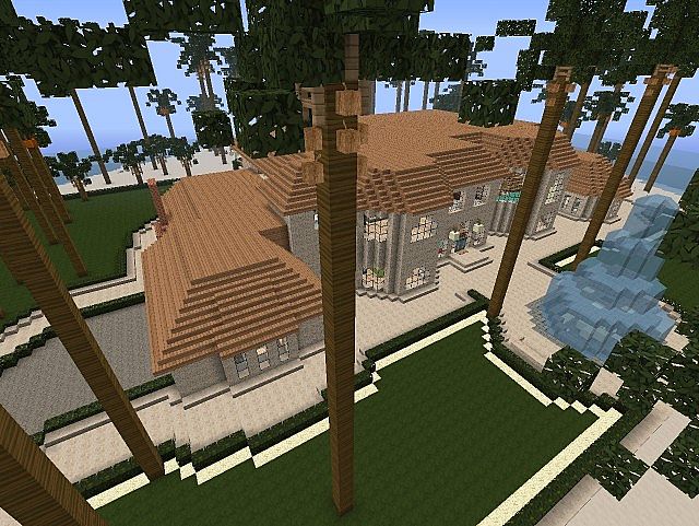 Big villa on the private island. [finished] Minecraft Map