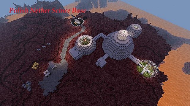 Nether Science Base Minecraft Map