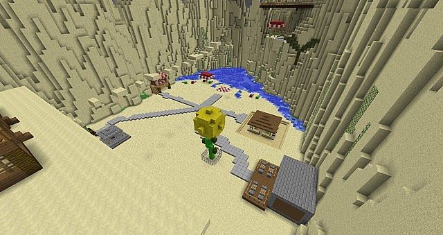 Sandy Island - Beach Minecraft Map