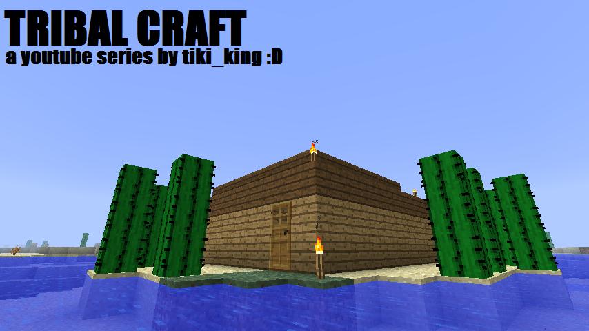 tiki's tribal island Minecraft Map