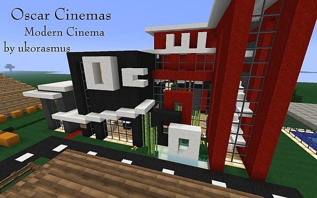Oscar Cinema - Minecraft Modern Cinema - by ukorasmus Minecraft Map