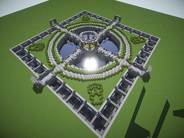 Multiworld server spawn Minecraft Map
