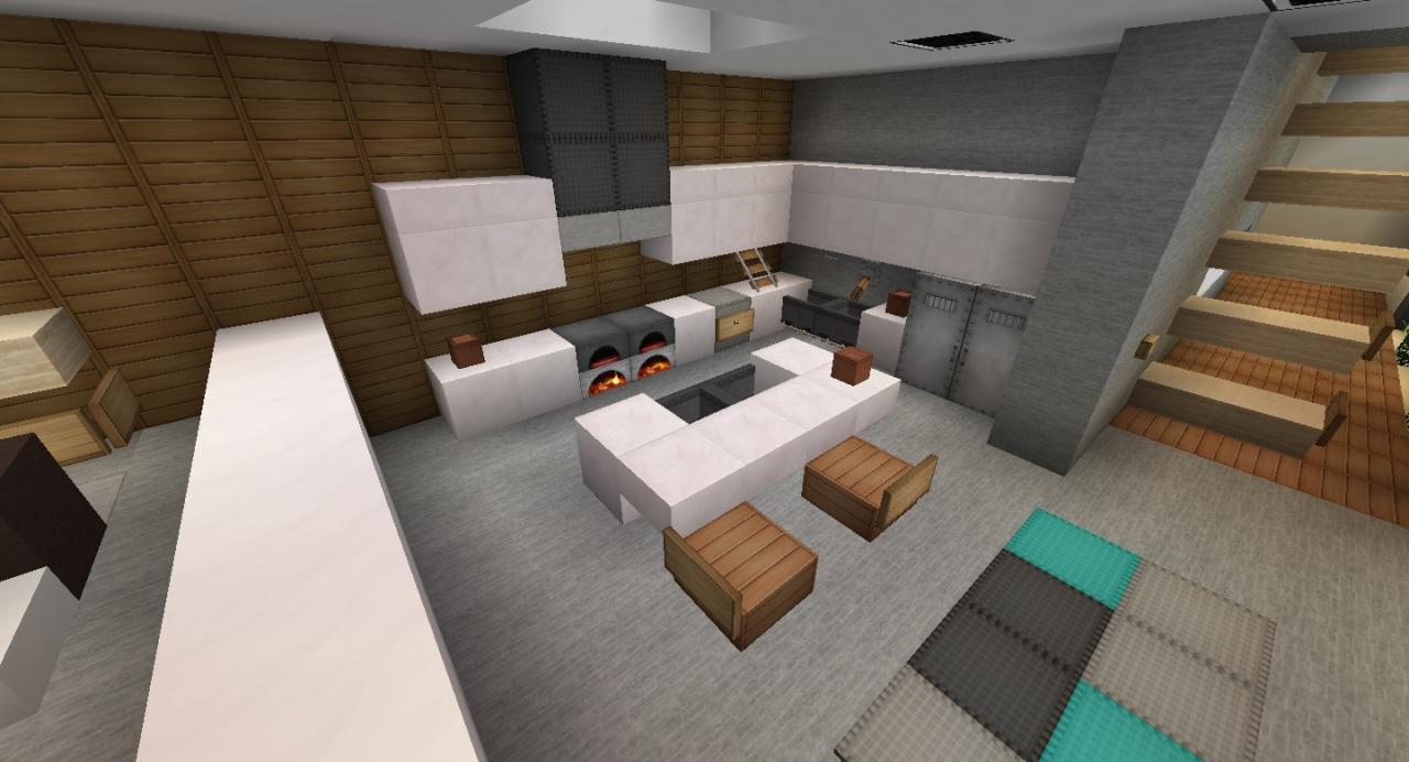 "Impose." A Modern Home Minecraft Map