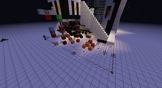 Minecraft Redstone Minigame - Chicken Gravity Minecraft Map