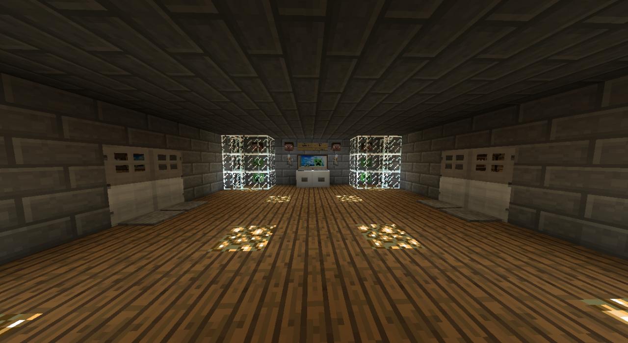 Spy-House ! (with redstone) Minecraft Map