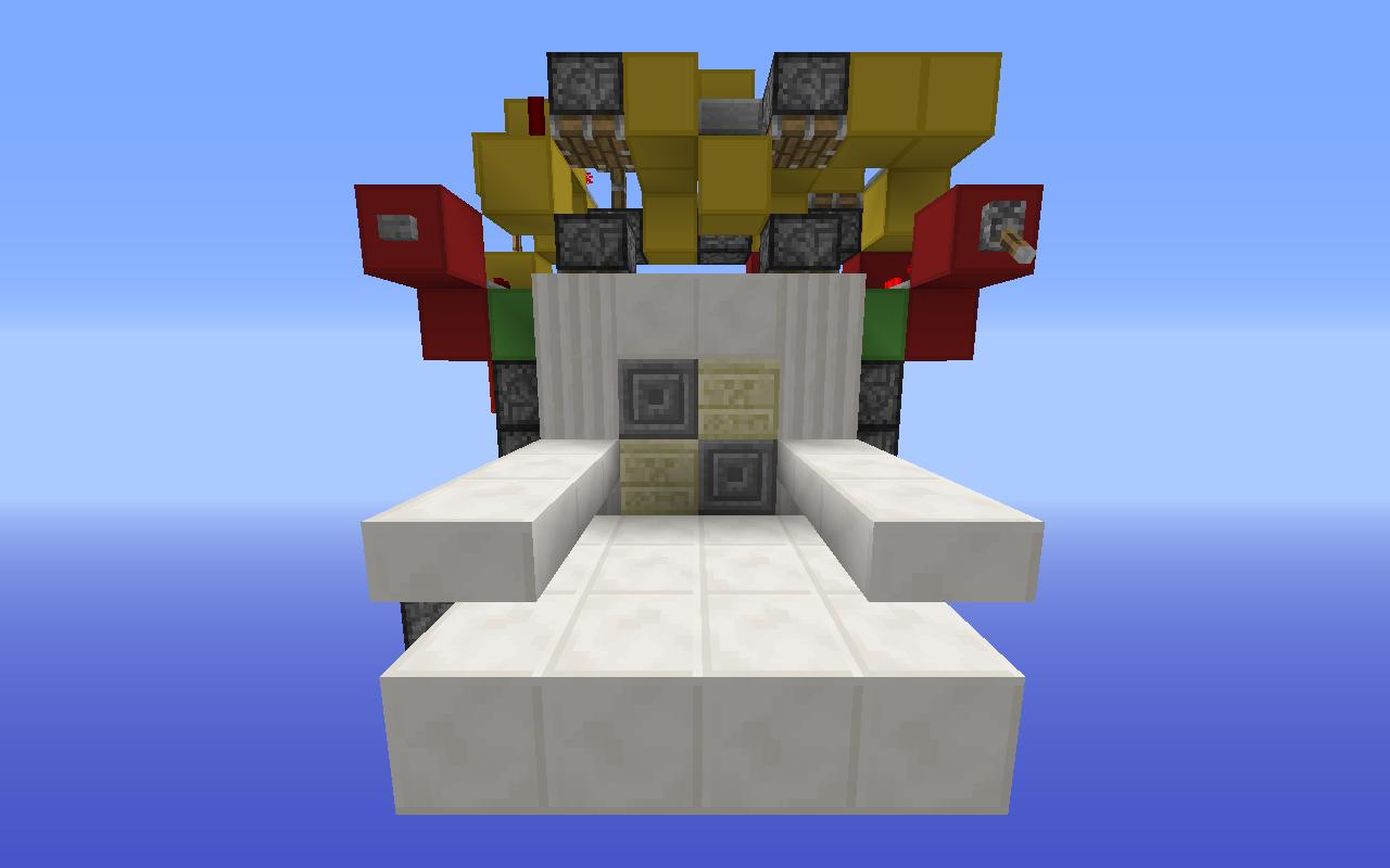 2x2 Flush Swap Door Minecraft Map