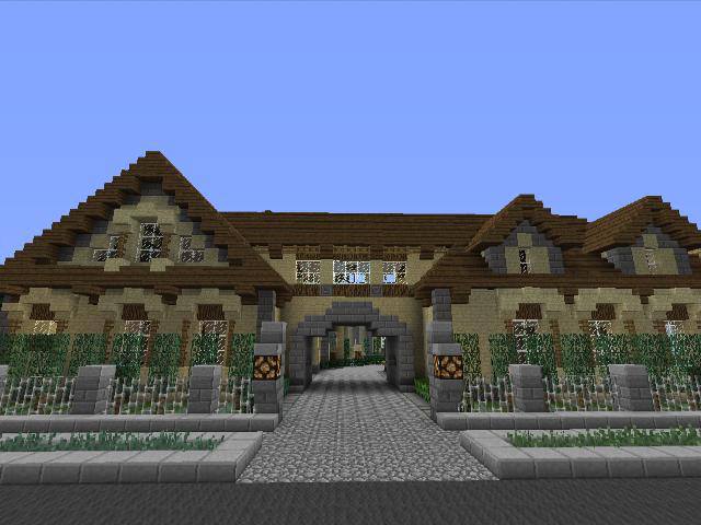 Gravityy Z European Mansion Minecraft Map